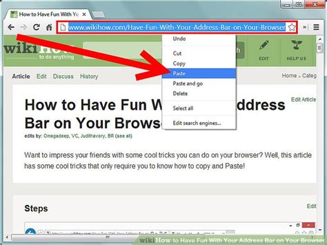 How To Have Fun With Your Address Bar On Your Browser 6 Steps