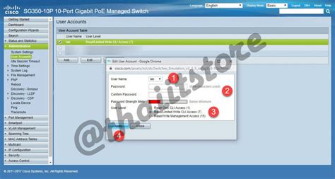 วิธีเปลี่ยน Password Cisco Smb Switch Router Access Point Knowledge Base