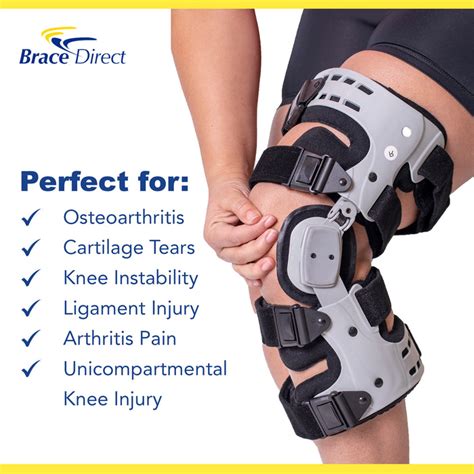 Osteoarthritis Unloader Knee Brace Lightweight And Comfortable