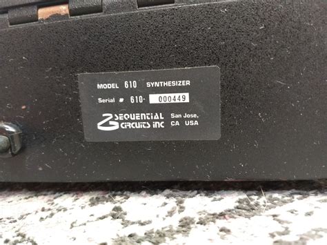 MATRIXSYNTH Sequential Circuits Six Trak SN
