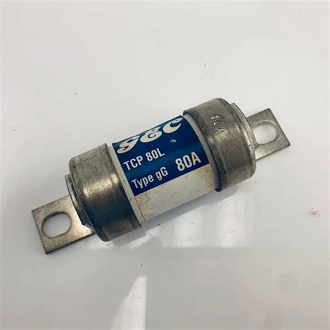 Gec Tcp80l Hrc Fuse Link 80a Offset Bolted 415v 80ka £6 29 Picclick Uk