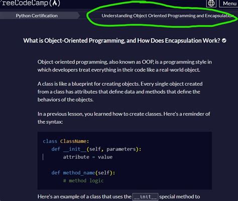 Understanding Object Oriented Programming And Encapsulation What Is