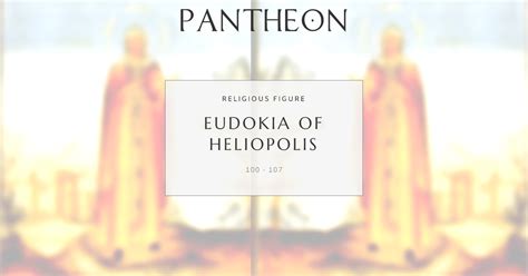 Eudokia Of Heliopolis Biography Pantheon