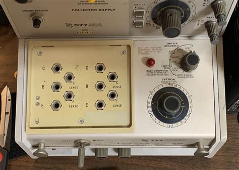 Tektronix 577 Curve Tracer Adapter For Nuvistors And 7 Pin Triode Pentode Tubes 4 Steps