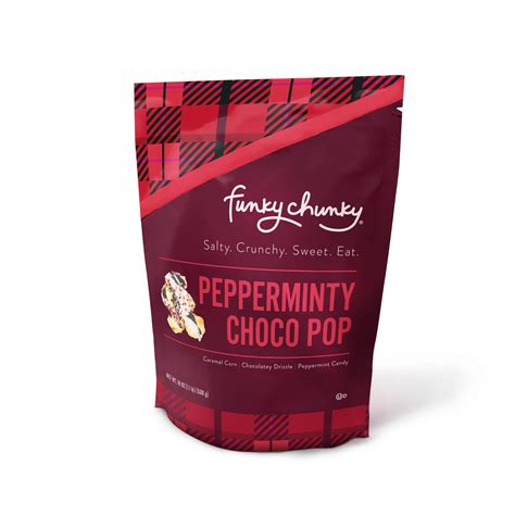 Pepperminty Choco Pop 19 Oz Jumbo Bags Funky Chunky