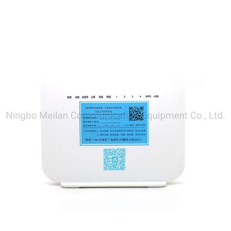 Fiber Optic Equipment Modem Xpon FTTH Ont ONU Gpon China Epon And Gpon