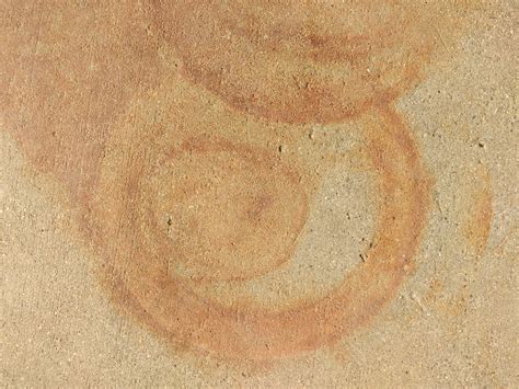 Rust Marks On Cement Sidewalk Photos Public Domain