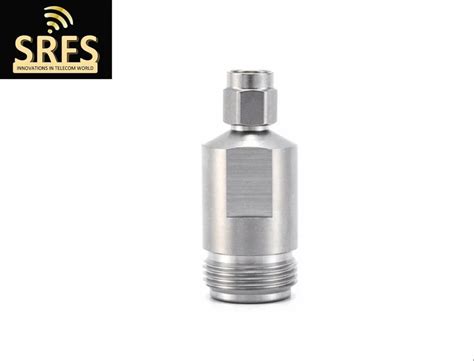 N Female To Mm Male Stainless Steel RF Coaxial Adapter DC GHz Contact Material BERYLLIUM
