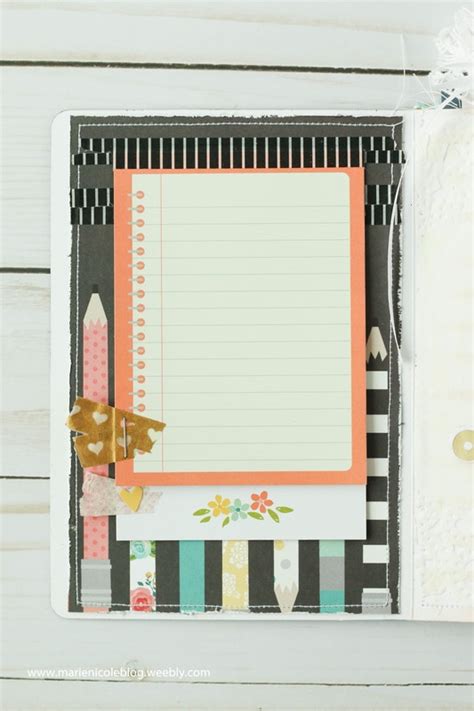 Mini File Folder Album Marie Nicole Designs