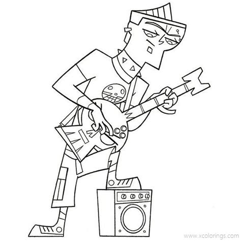 Total Drama Coloring Pages Duncan Lineart By Tdi Exile Total Drama Coloring Pages Duncan Lineart By Tdi Exile