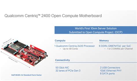 Qualcomm Centriq Server Supports Microsoft S Cloud