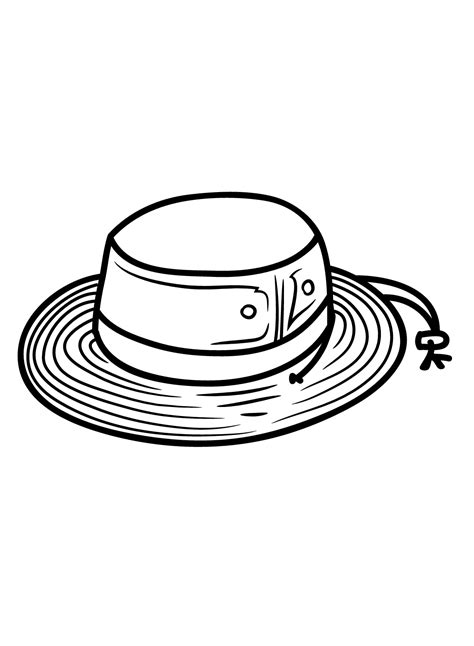 40 Hat Coloring Pages Free Printable Pdf And Online Coloring