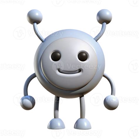 Hypnotic Melancholic Classic Semi Circular Character With Three Antennae Clean Lines Scalable