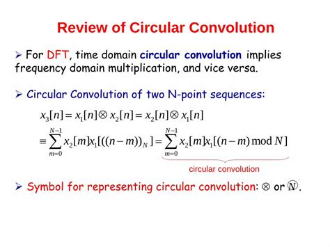 pdf review of circular convolution tw ~dsp dsp2013 slides course 11 1