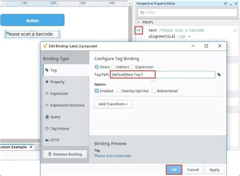 Perspective Session Event Scripts Ignition User Manual