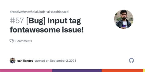 [bug] input tag fontawesome issue · issue 57 · creativetimofficial