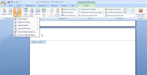 How To Add Page Numbers From Specific Page In Microsoft Word GetHow