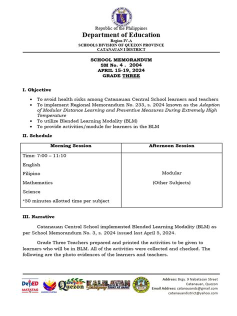 Blended Learning Modality Narrative Format Pdf Cognition Behavior Modification