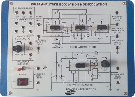 Pulse Amplitude Modulation And Demodulation For Laboratory Model Name Number Eli 203 At Rs 2500