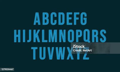 빈티지 복고풍 서체 3d 복고풍 글꼴 및 알파벳 세트 0명에 대한 스톡 벡터 아트 및 기타 이미지 0명 3차원 형태 디자인 Istock