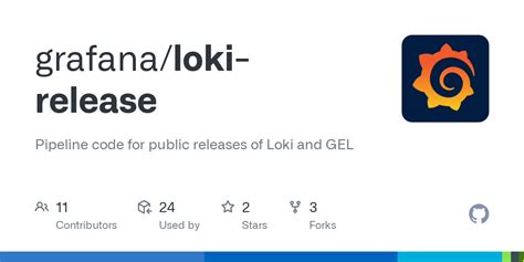 Github Grafana Loki Release Pipeline Code For Public Releases Of Loki And Gel