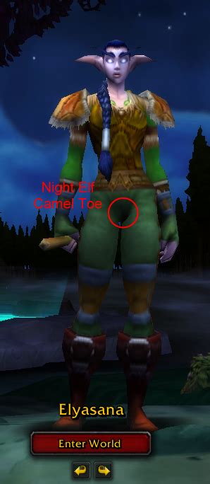 Night Elf Camel Toe By Laurenceesmeralda On Deviantart