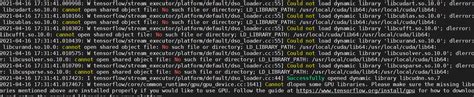 实习learning记录（四）——解决could Not Load Dynamic Library Libcudartso100 Originhhh 博客园