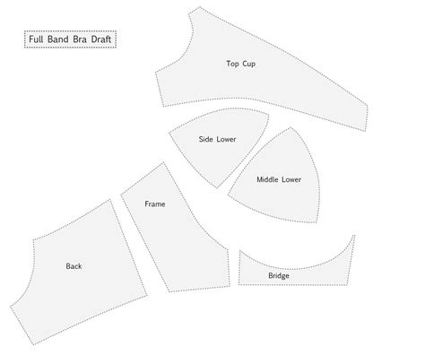 11 Designs Bra Cup Pattern Pdf Venittajabin