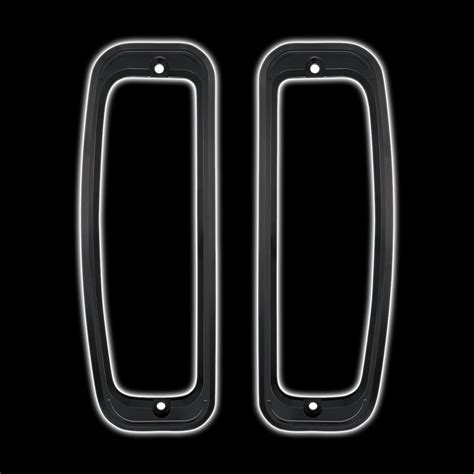 Billet Tail Light Bezels 1966 77 Ford Bronco Ls Fabrication