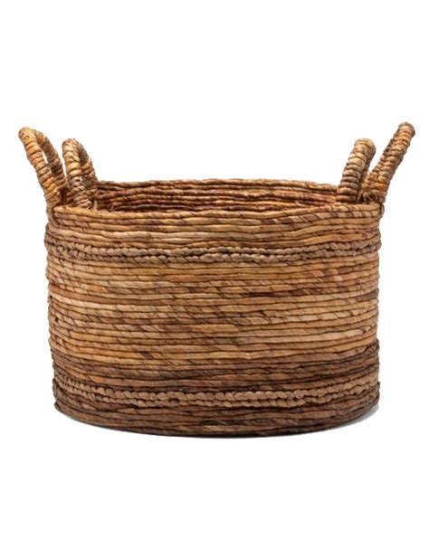 Natural Round Nested Basket Lg The Collectors House