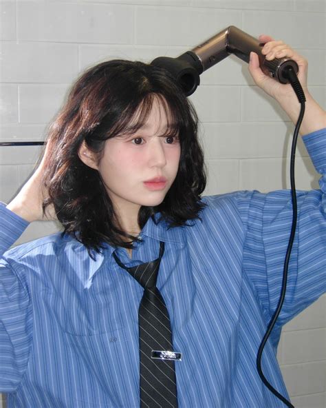 강나영 광고 Sharkninjakr Sharkbeauty 와 매일 아침 함께하는 헤어 스타일링 ♡̷ ﹆ ·͜·♡ 샤크 플렉스타일은 미국에서 이미 아주 핫한