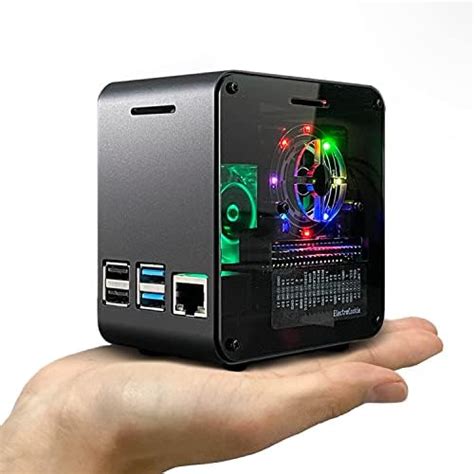 Amazon Electrocookie Raspberry Pi Case Aluminum Mini Tower Case