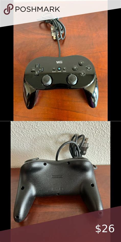 Nintendo Wii Classic Wired Controller Classic Nintendo Wii Gaming Products