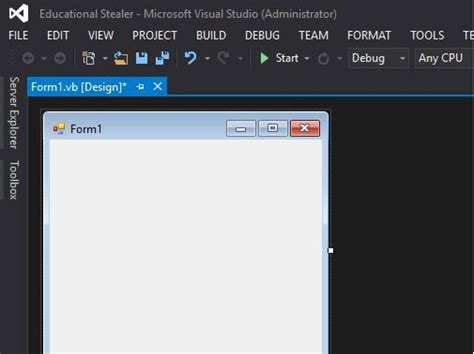 Create Password Stealer Using VB Visual Studio Net Tem New 1