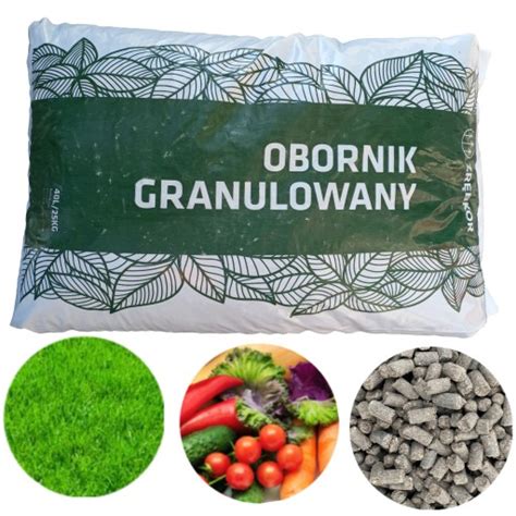 Obornik Naturalny Organiczny Granulowany ZrĘbkor B Dobry 25kg 40l