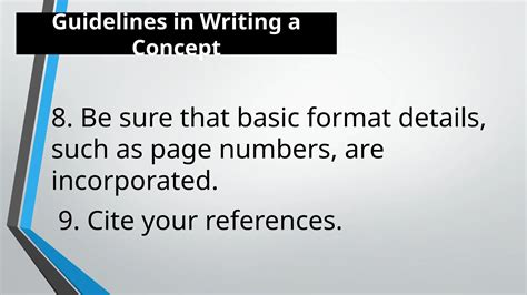 Writing Concept Paper Activity For Grade 11 Learners In Eapp Pptx