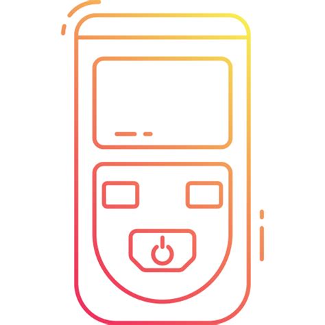 Radiation Detector Generic Gradient Icon