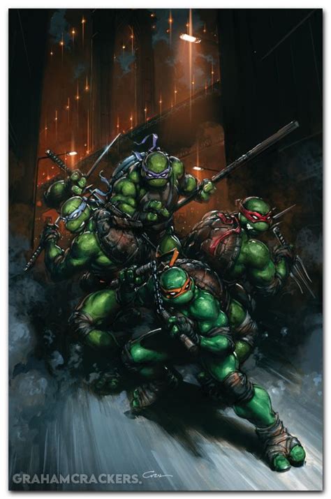 Teenage Mutant Ninja Turtles 13 2024 Cover H Crain Virgin Variant