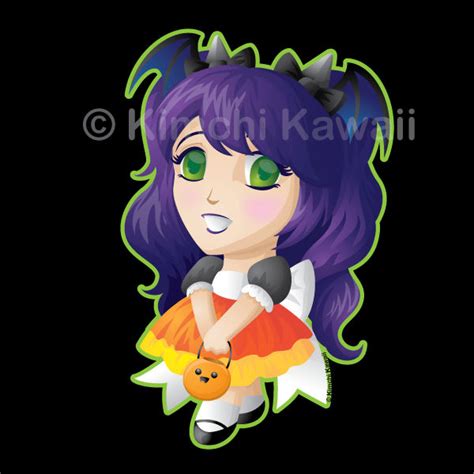 Candy Corn Chibi By Kimchikawaii On Deviantart