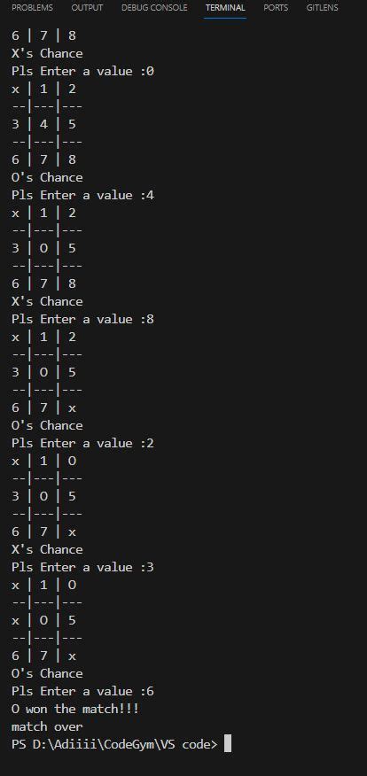 My Tic Tac Toe Game Project On Linkedin Aditya Mamluskar Posted On The Topic Linkedin