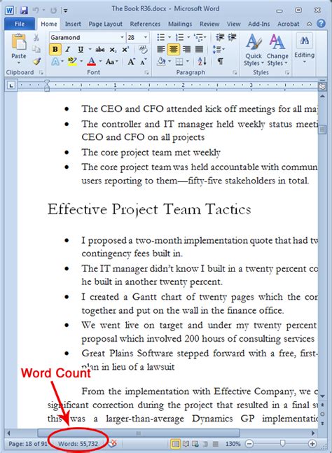 Ebook Conversionhow To Determine The Number Of Words In Your Book
