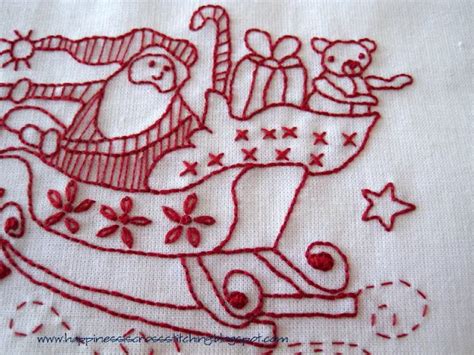 Free Christmas Stitchery Patterns And A Tutorial For A Halloween Cross Stitched Scissor Fob