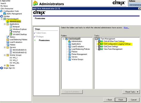 how to set up a configuration logging database for xenapp 6 5 learn