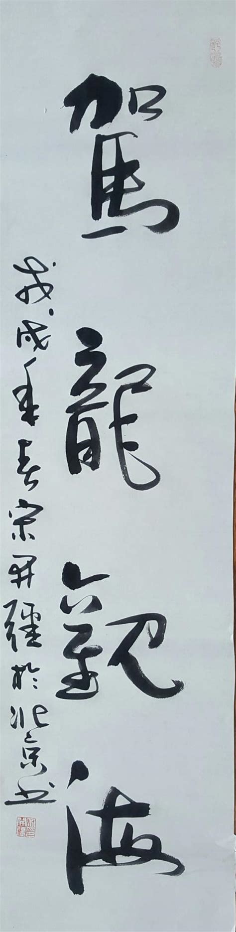 宋開強先生書駕龍觀海 每日頭條