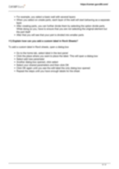 Solution Top 11 Revit Interview Questions Studypool Solution Top 11 Revit Interview Questions Studypool