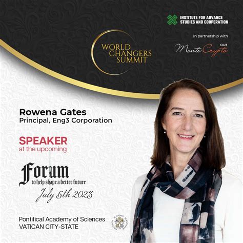 Rowena Gates Iascoop