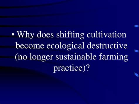 Ppt Shifting Cultivation Powerpoint Presentation Free Download Id