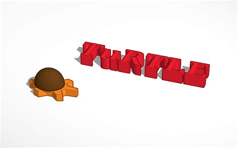 3d Design Turtle Tinkercad