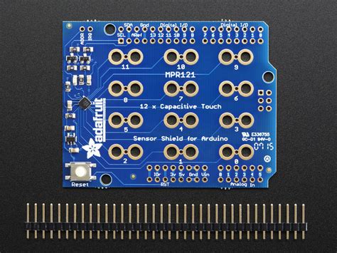 Adafruit 12 X Capacitive Touch Shield For Arduino — Mpr121 Raspberry