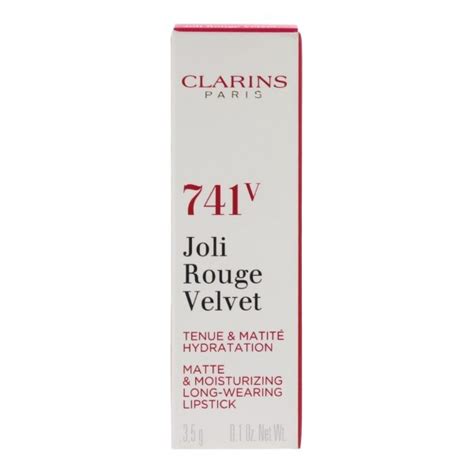 Clarins Joli Rouge Velvet Matte Lipstick 35g Make Up Superdrug